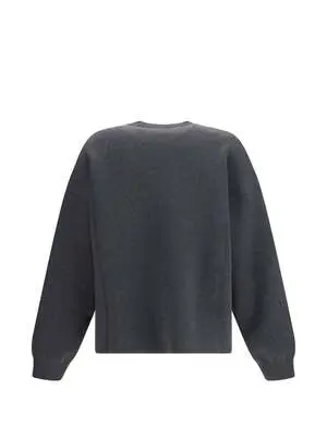 Loewe Anagram Cotton Blend Crewneck Sweater - Multicolor