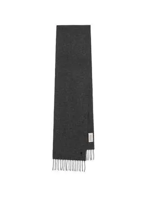 AMI Paris De Coeur Wool Scarf - Multicolor