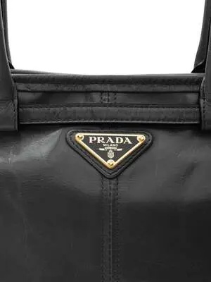 Prada Bonnie Leather Handbag - Multicolor