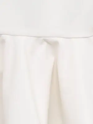 Jacquemus Peplum Midi Skirt