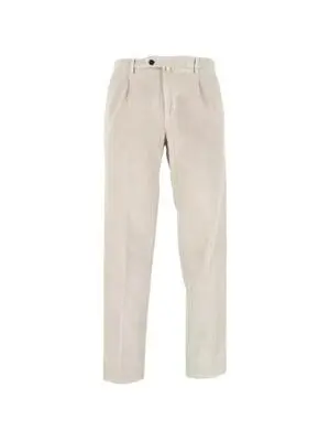 BRIGLIA 1949 Pleated Straight-leg Trousers - Neutrals