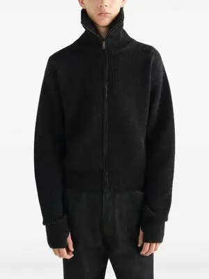 LEMAIRE Wool Zipped Cardigan