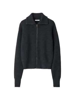 LEMAIRE Wool Zipped Cardigan - Multicolor
