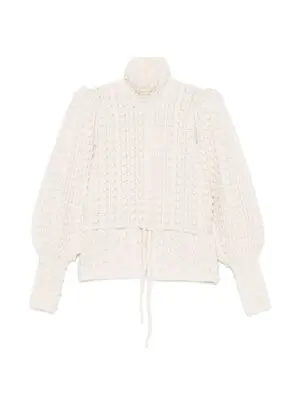 Zimmermann Valiant Wool Turtle-neck Sweater - Multicolor