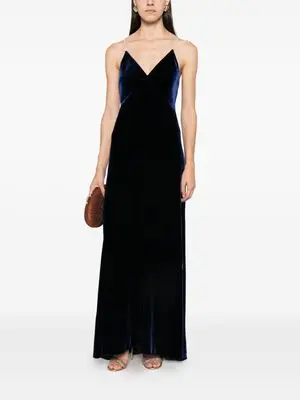 FORTE_FORTE Velvet Long Dress