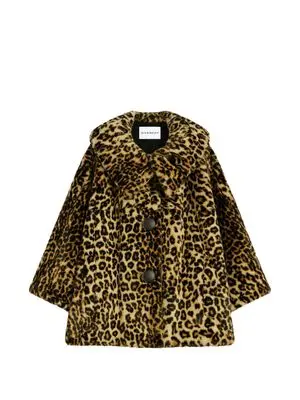 Givenchy Faux-fur Short Coat - Multicolor