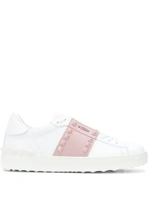 Valentino Garavani Rockstud Untitled Leather Sneakers