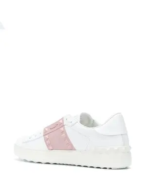 Valentino Garavani Rockstud Untitled Leather Sneakers
