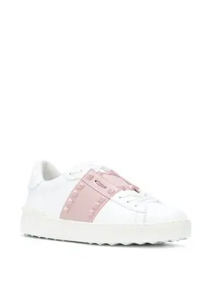 Valentino Garavani Rockstud Untitled Leather Sneakers
