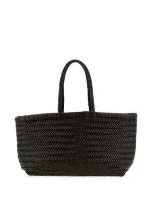 Dragon Diffusion Bamboo Triple Jump Large Basket Bag - Multicolor