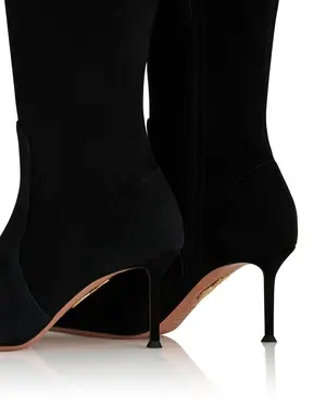 AQUAZZURA Vespera Suede Over-the-knee Stiletto Boots