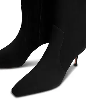AQUAZZURA Vespera Suede Over-the-knee Stiletto Boots