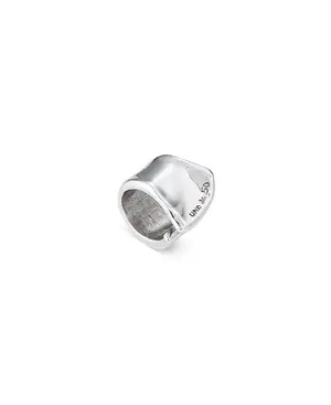 UNODE50 Plated Split Ring - Silver