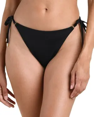 La Blanca Island Goddess Side Tie Bikini Bottom