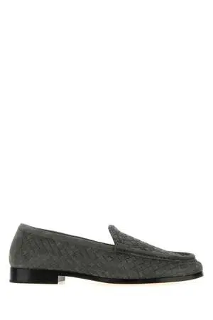 Bottega Veneta Suede Loafers With Calf Leather Sole