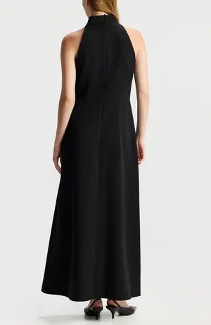 Ronen Chen Ilit Halter-neck Maxi Dress