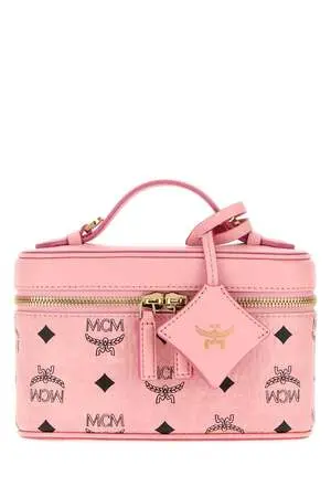 Mcm Printed Canvas Aren Handbag - Multicolor