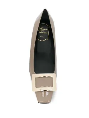 ROGER VIVIER Belle Vivier Patent Leather Pumps