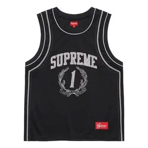 Supreme Campioni Basketball Jersey 'black Grey