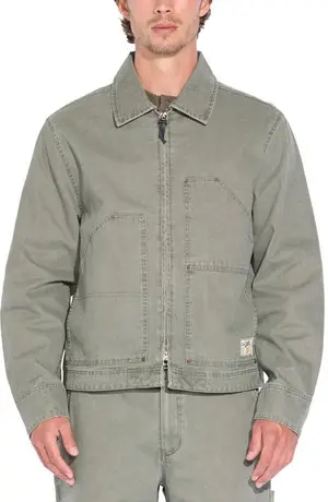 CIVIL SOCIETY Altoona Zip Jacket - Olive