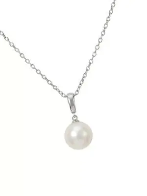 AUTORE MODA Form Pearl-pendant Necklace