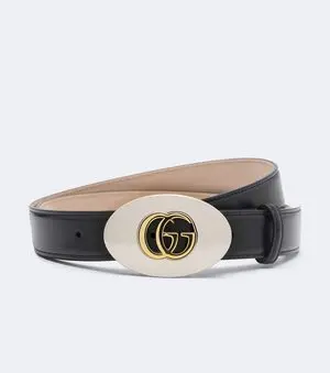 Gucci Double G Leather Belt