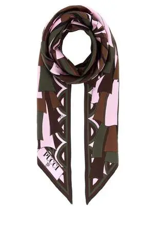 Emilio Pucci Printed Twill Foulard - Multicolor