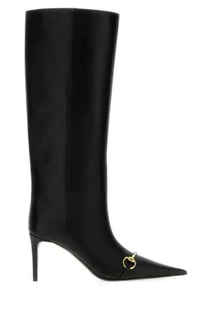 Gucci Leather Donna Boots - Black