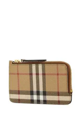 Burberry Printed Canvas Card Holder