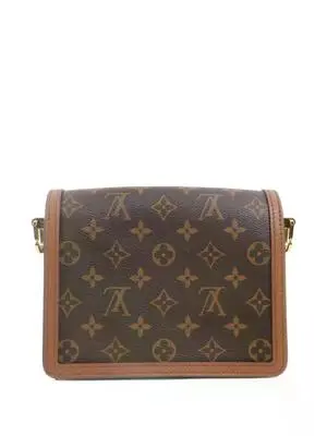 LOUIS VUITTON Mini Dauphine Monogram Reverse Shoulder Bag