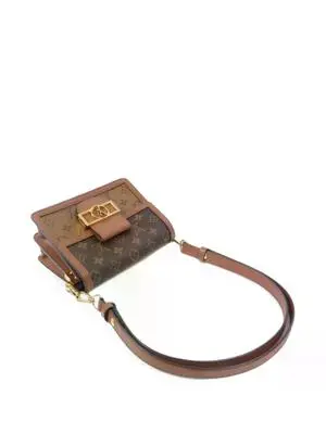 LOUIS VUITTON Mini Dauphine Monogram Reverse Shoulder Bag