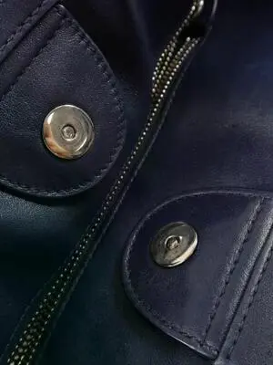Miu Miu Logo-plaque Leather Tote Bag