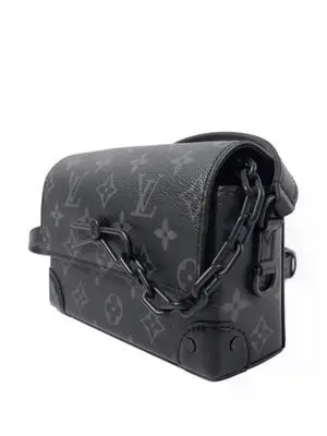 LOUIS VUITTON Steamer Monogram-eclipse Shoulder Bag
