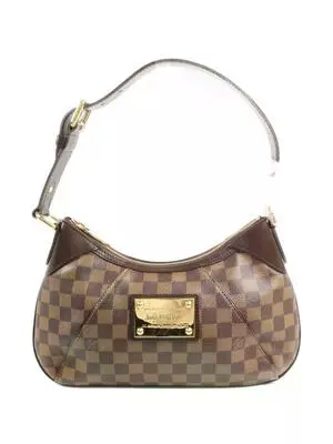 LOUIS VUITTON Pm Thames Damier Ebene Shoulder Bag - Brown