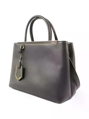 Fendi Petite 2 Jours Tote Bag - Black