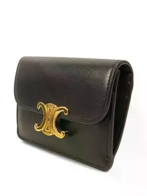 Celine Triomphe Flap Card Holder
