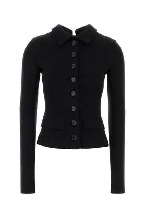 Dolce & Gabbana Wool Blazer - Black