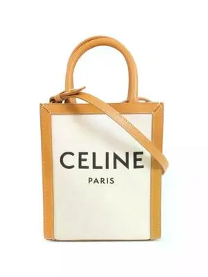Celine Mini Vertical Cabas Tote Bag - Neutrals