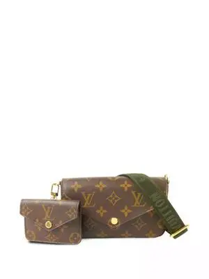 LOUIS VUITTON Monogram Felicie Strap & Go Shoulder Bag