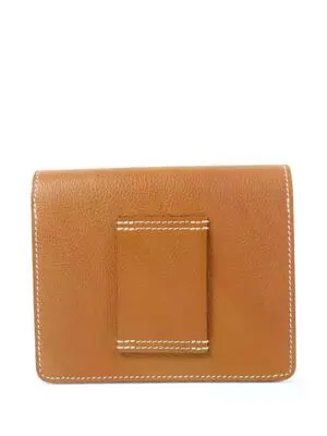 Hermès Roulis Slim Leather Wallet - Brown