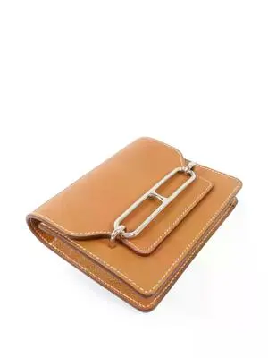 Hermès Roulis Slim Leather Wallet - Brown