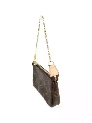 LOUIS VUITTON Mini Pochette Accessoires Shoulder Bag - Brown