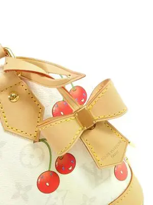 LOUIS VUITTON X Takashi Murakami Alma Bb Leather Handbag