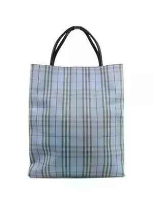 Burberry Check-print Tote Bag