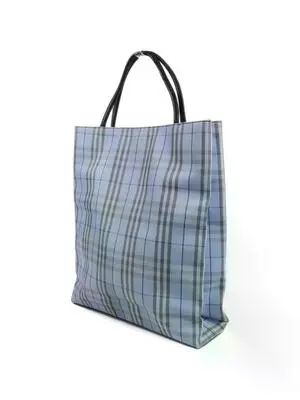 Burberry Check-print Tote Bag