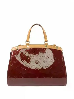 LOUIS VUITTON Brea Mm Monogram Vernis-leather Tote Bag