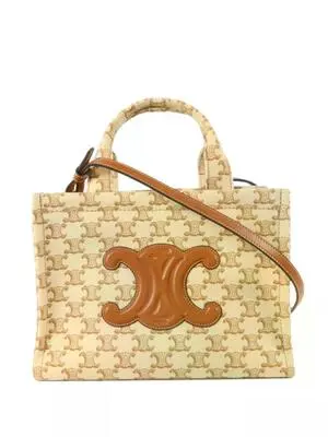 Celine Small Triomphe Cabas Thais Tote Bag - Neutrals