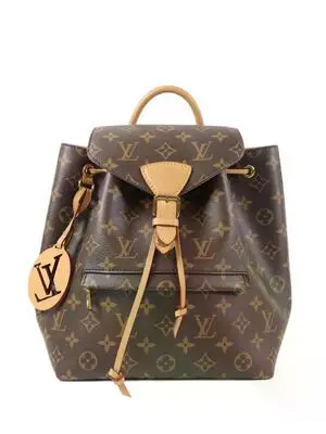 LOUIS VUITTON Montsouris Monogram Backpack - Brown