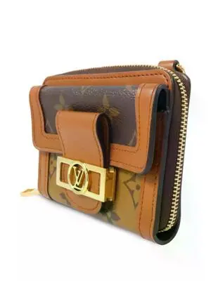 LOUIS VUITTON Monogram Reverse Micro Dauphine Shoulder Bag