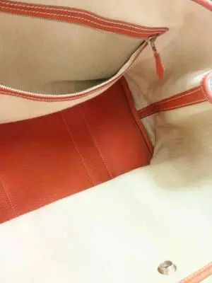 Hermès 2011 Garden Party Pm Tote Bag - Red